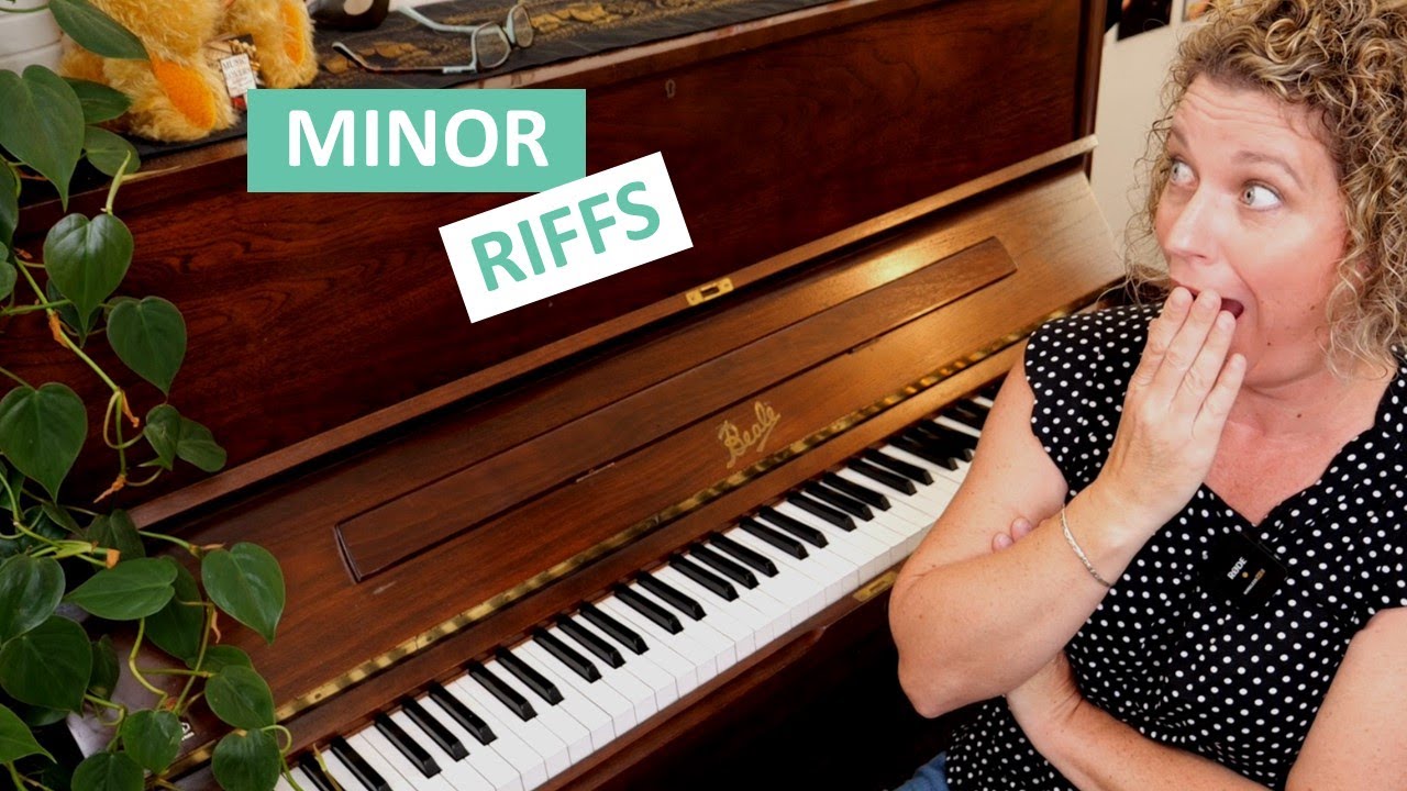 ️🎵BEAUTIFUL MINOR Riffs! (Easy piano tutorial for 6-note riff and ...