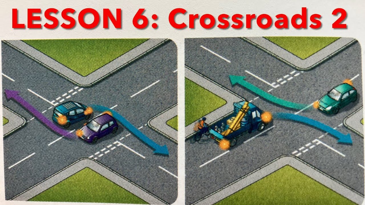 LESSON 6: LEARN CROSSROADS 2. (Major Road Approach - uncontrolled ...