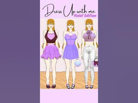 Dress up with me “Violet Edition” #editing #outfits #art #digitalart # ...