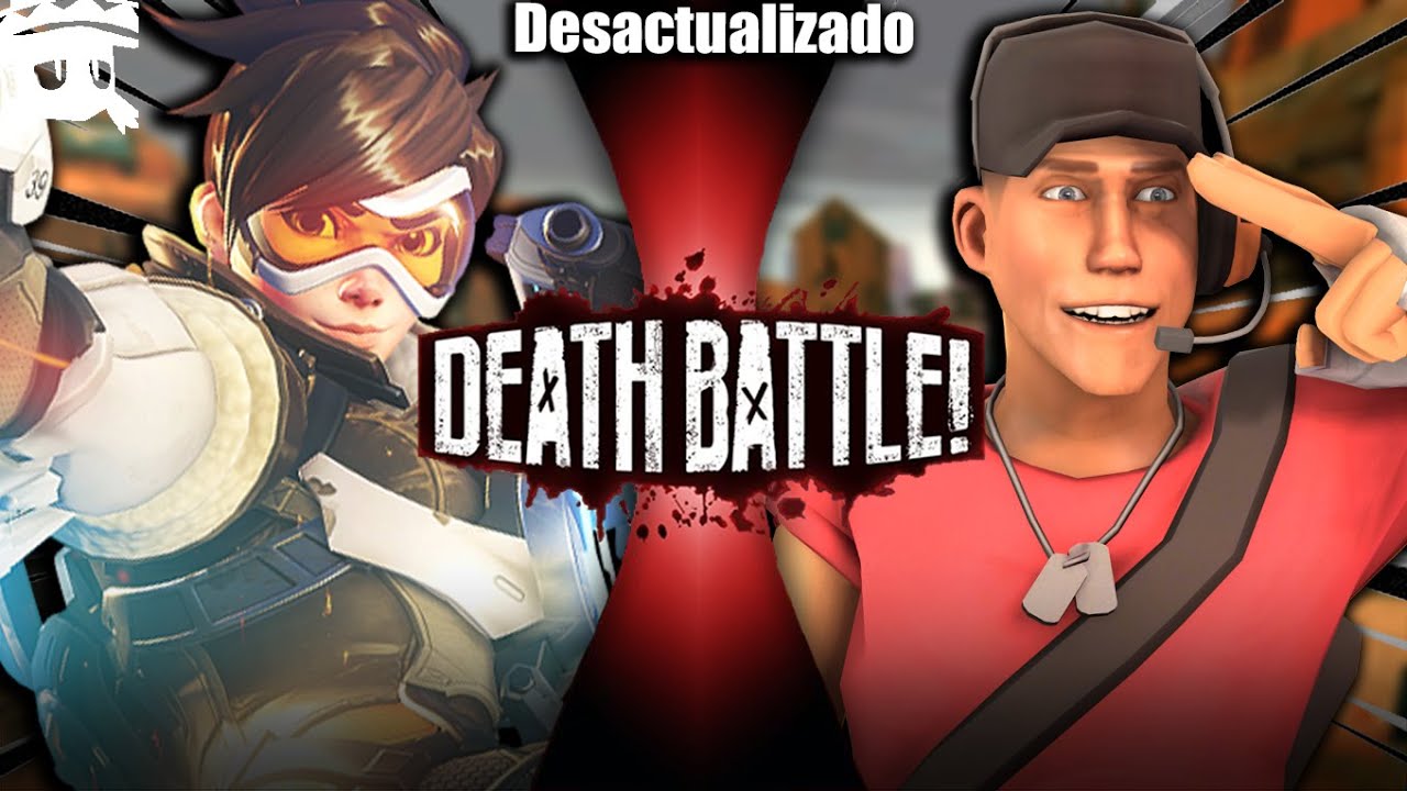 Tracer vs Scout | DEATH BATTLE! sub español (Overwatch vs Team Fortress ...