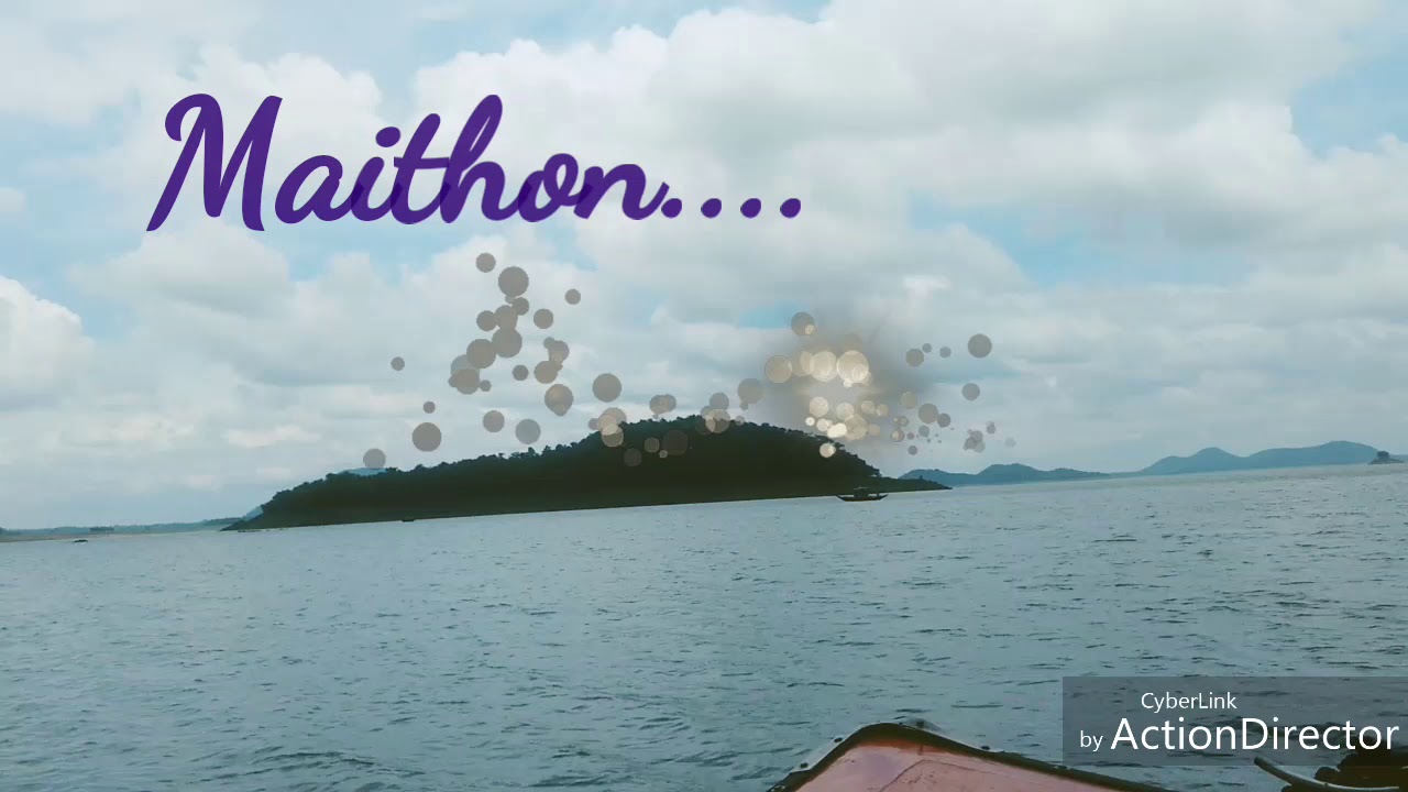 Boating in Maithon dam... - YouTube