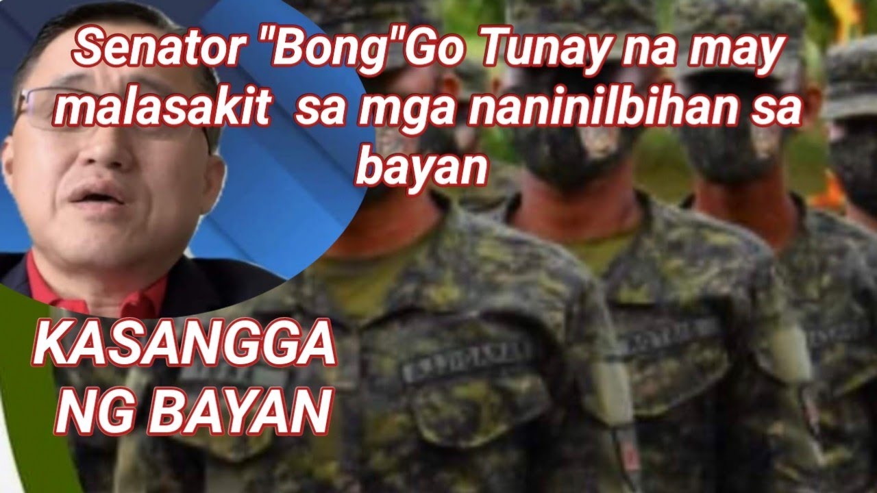 'NOT AT THE EXPENSE OF UNIFORM MEN' Senator "Bong Go !!! - YouTube