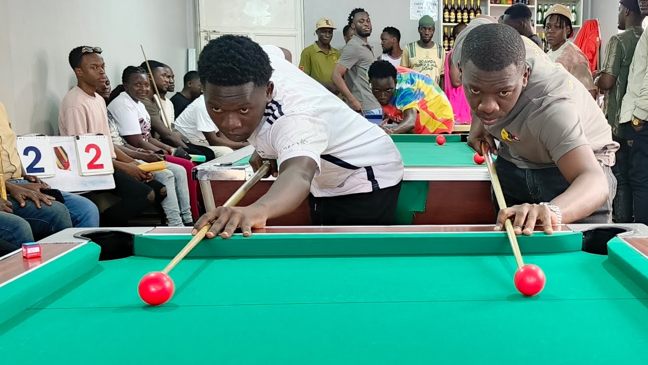 Yudah Ssembuusi vs Joseph Kasozi. LUKIE'S 32-MAN COMP. RACE TO 5. - YouTube