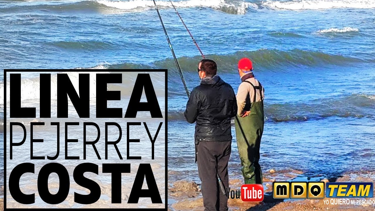 Linea para pejerrey de costa - SURFCASTING - YouTube