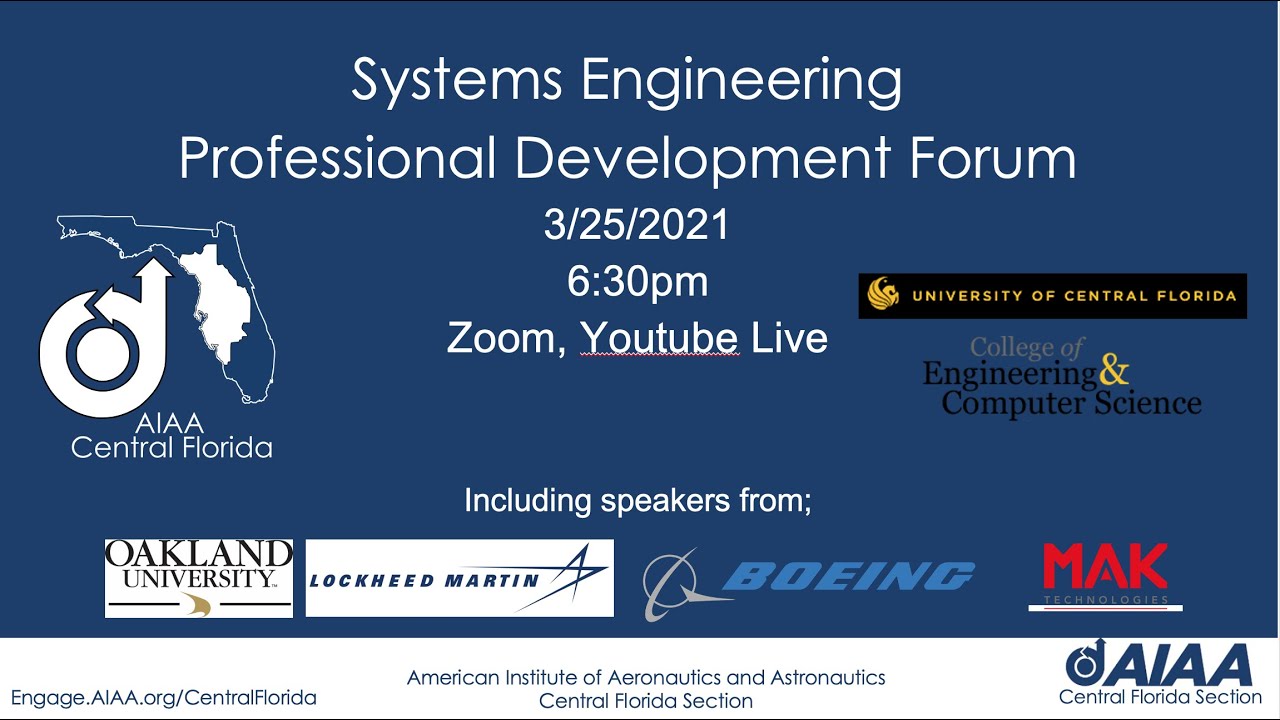 Systems Engineering Forum - YouTube