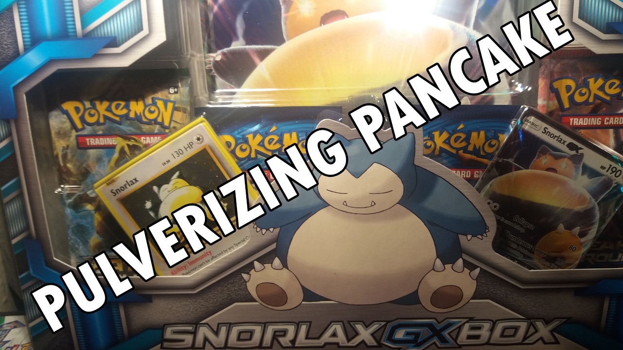 Pulverizing Pancake Snorlax Gx Box Opening Youtube 0942