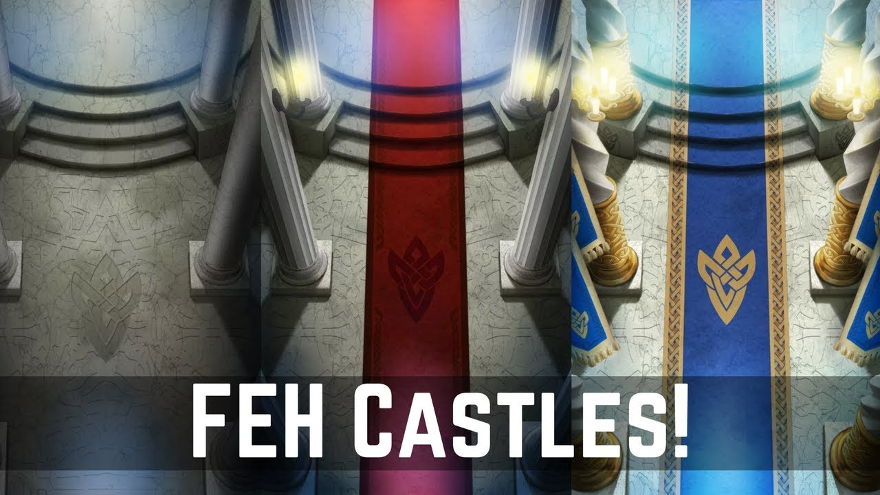 Fire Emblem Heroes Castles! Which is your Favourite? | Live Streamed ...