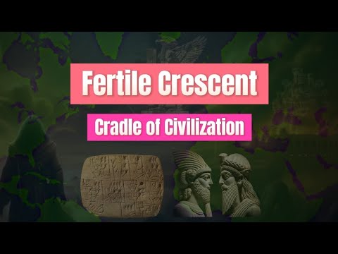 Fertile Crescent, location, map, importance, facts - YouTube