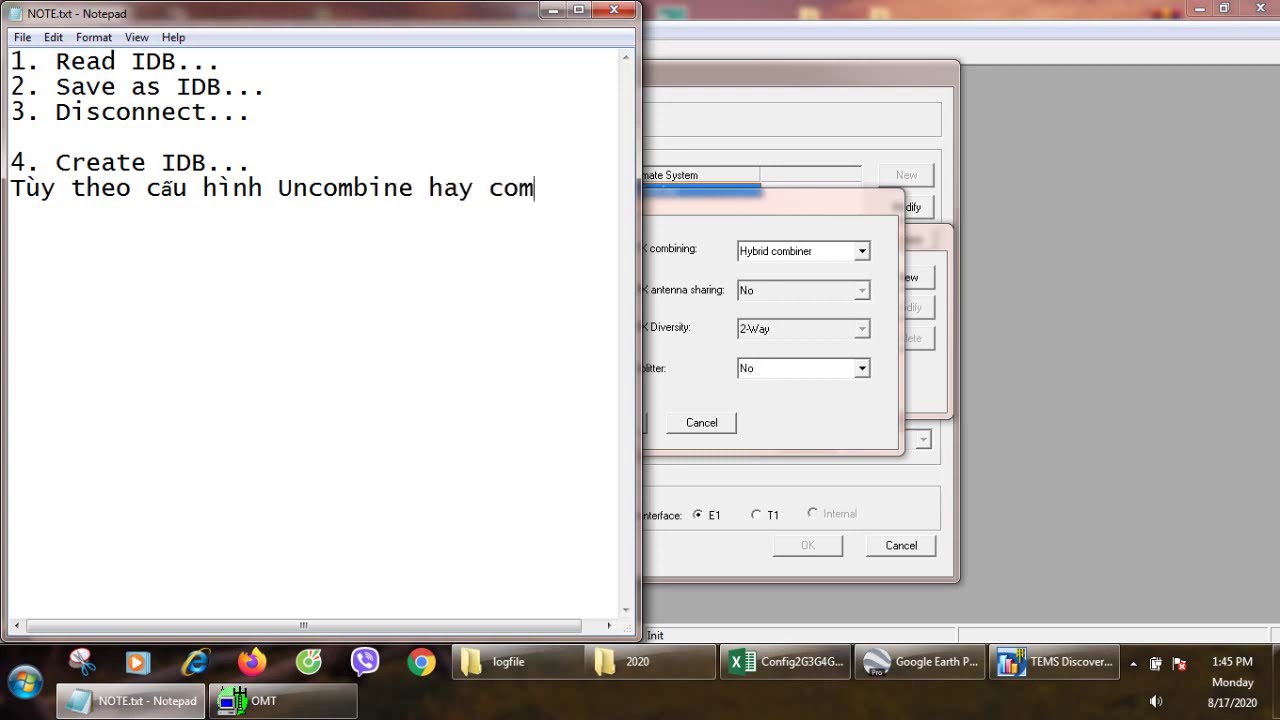 Create IDB - RBS 2216 V2 - YouTube