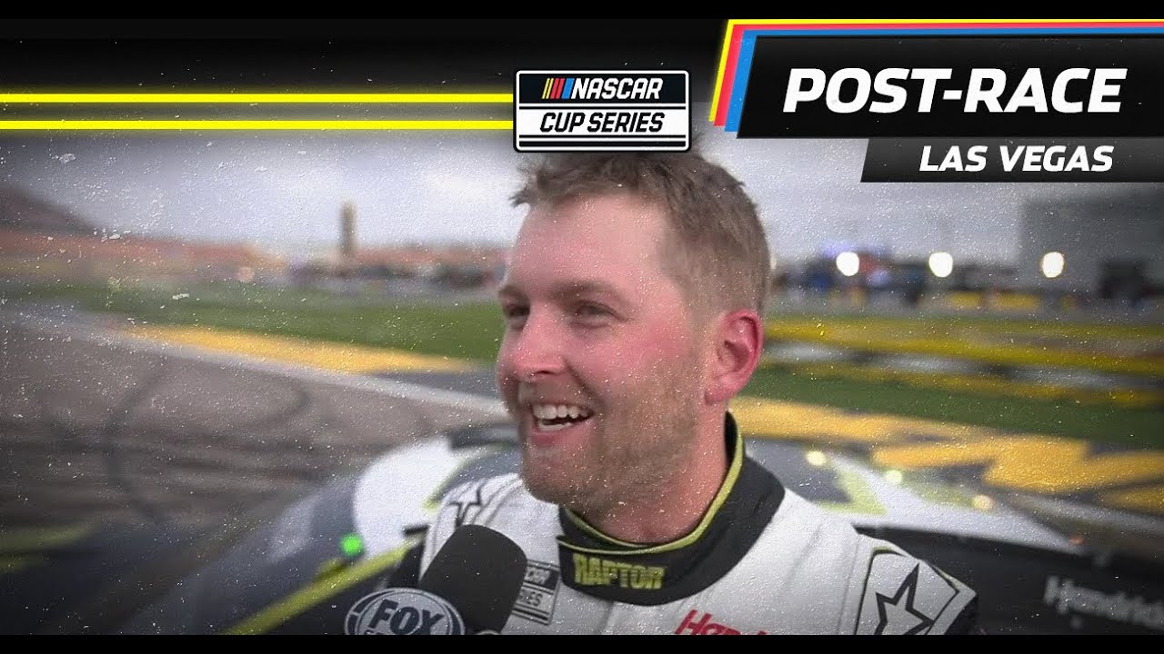 William Byron after Las Vegas win: 'It's all about the team' - YouTube