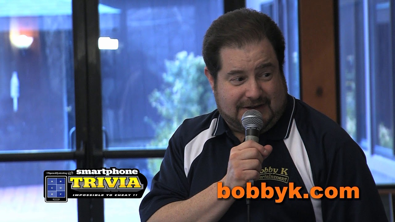 BOBBY K ENTERTAINMENT SPEED TEAM TRIVIA - YouTube