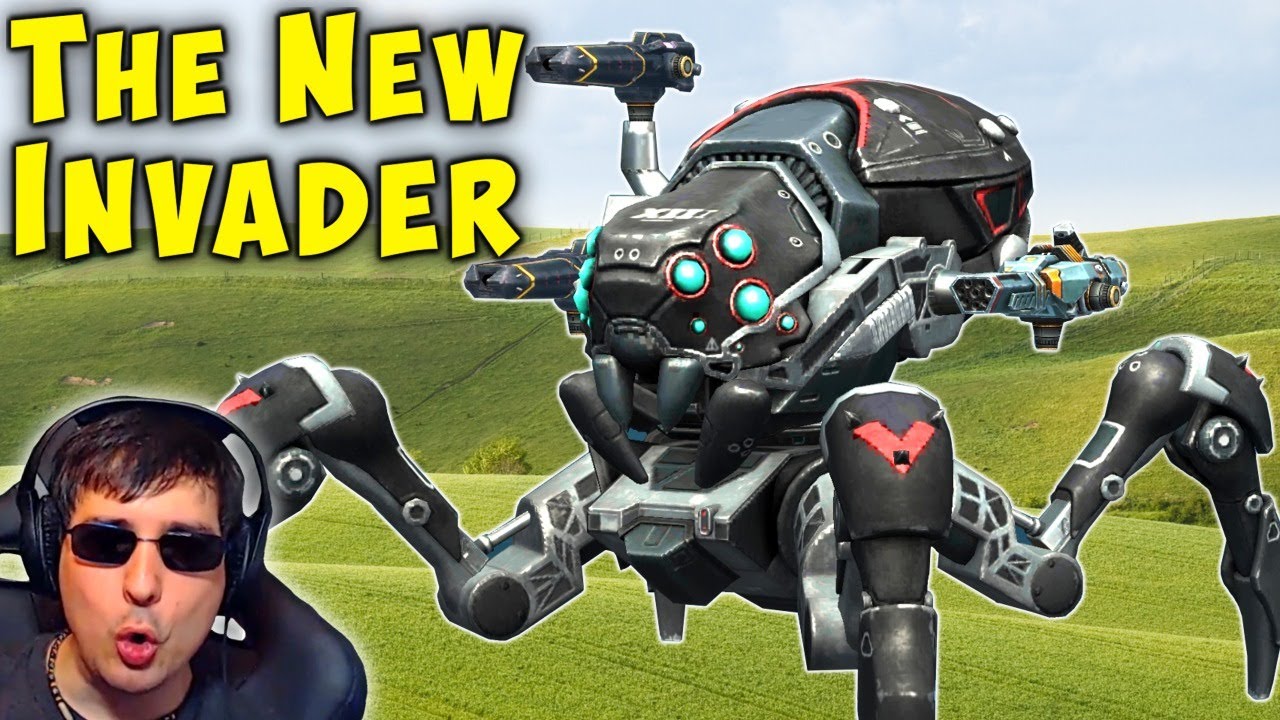 The New INVADER - Mk2 Max Armor Tank War Robots Gameplay WR - YouTube