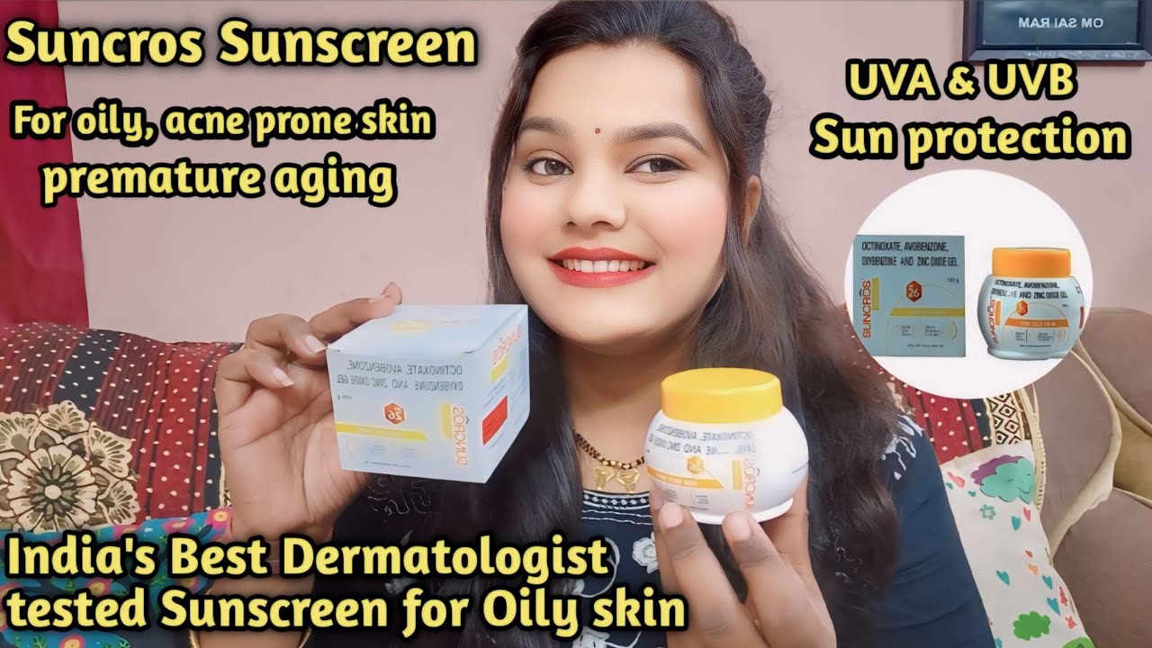 Suncros Sunscreen Aqua Gel SPF26 l Suncros Aqua Gel Sunscreen l ...