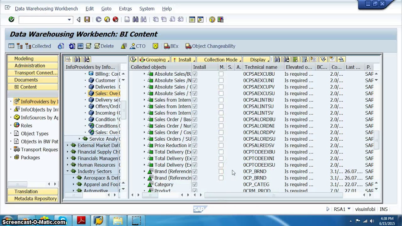 SAP BW Real time Project 23 JH SOFTECH - YouTube
