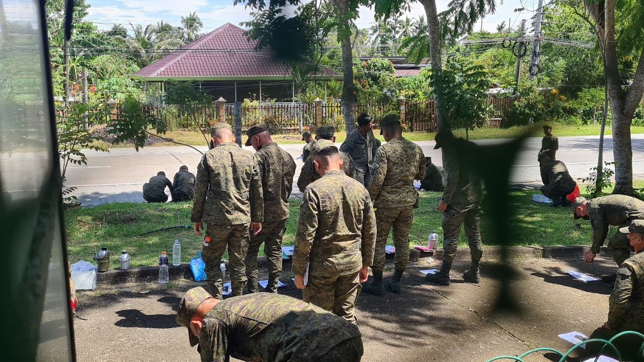 LAND NAVIGATION PRACTICAL EXERCISE PHILIPPINE ARMY 🇵🇭 - YouTube