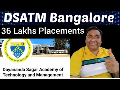 DSU Bangalore|Dayananda Sagar College|DSATM college|Placements|DSCE ...