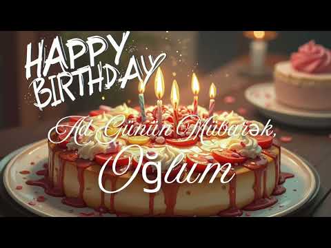 Ad Günün Mübarək, Oğlum🎉🎂[ AZARBAYCAN ]