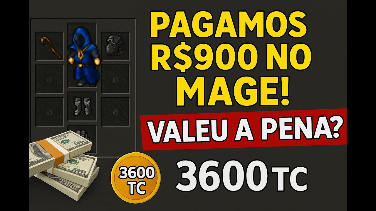 Esse char custou R$900! Tour completo + análise [BAZAR TIBIA] - YouTube