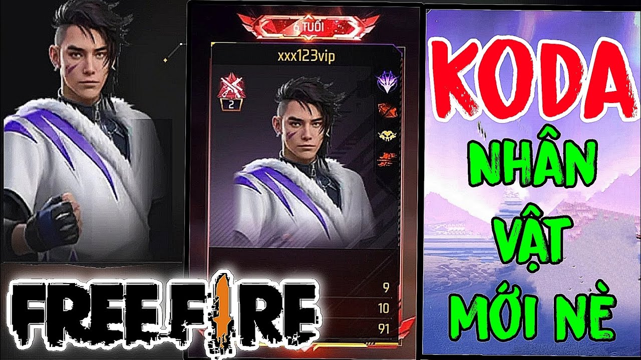 Koda Nhân Vật Mới Free Fire Đấu Từ Chiến Sếp Hạng - YouTube