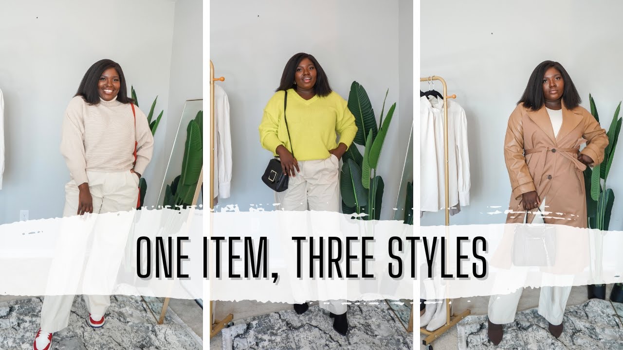 Styling One Outfit in Different Ways - YouTube