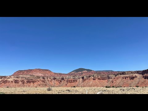 Scenic Utah Highway 12 Drive "Hogback" 4K HD - YouTube