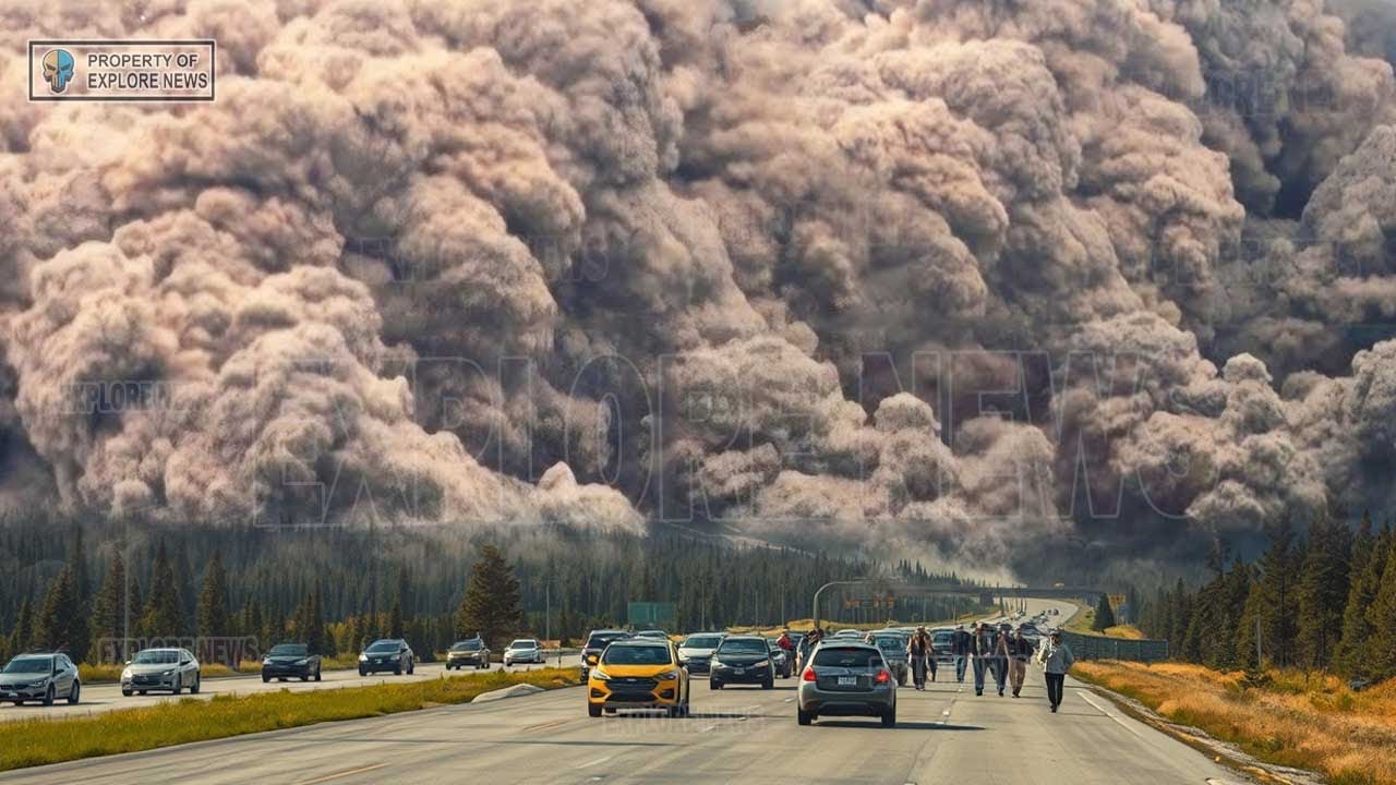 Horrible Today: Live Footage Seconds Yellowstone Volcano Massive ...