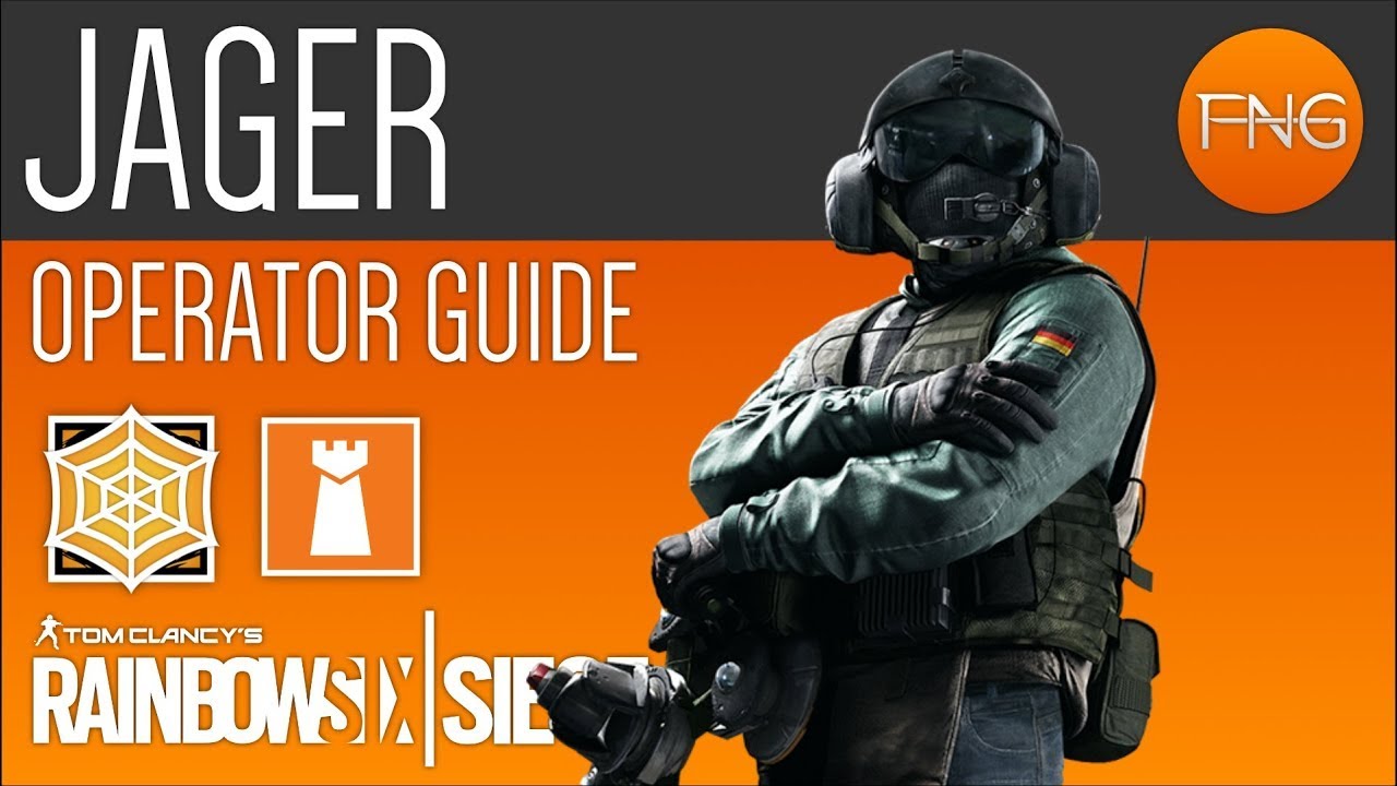 How to Defend as Jager (Rainbow Six Siege-PC) - YouTube