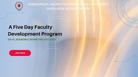 DAY_4 A Five Day Faculty Development Program - YouTube