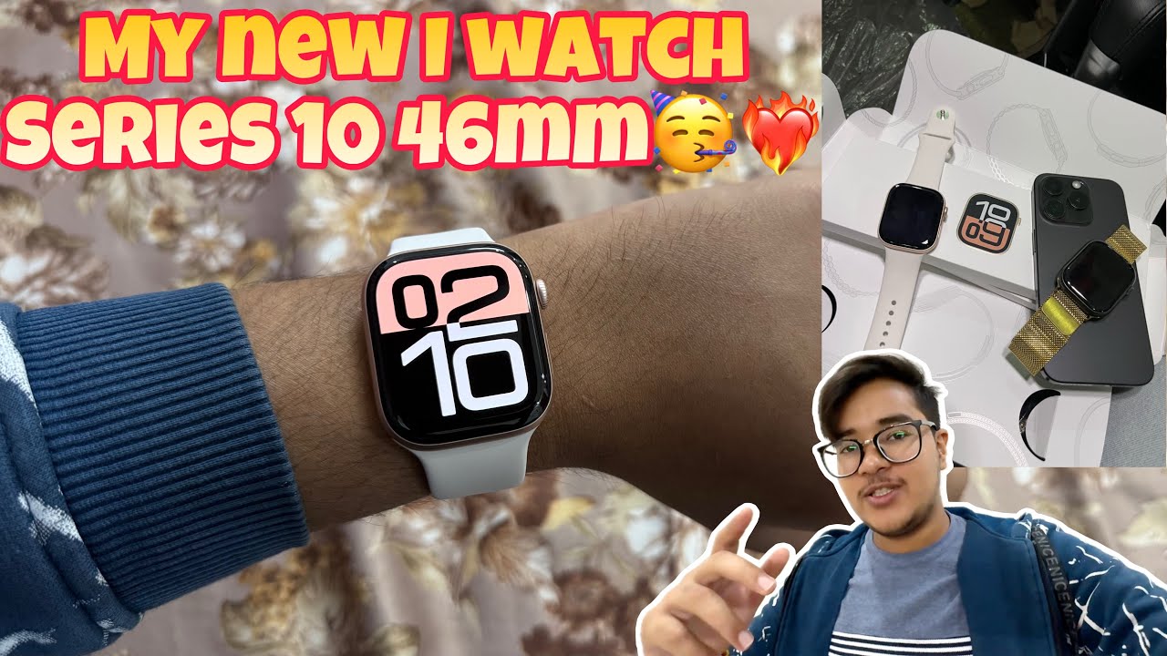 My New I Watch Series 10(46mm)🥳 ️‍🔥 - YouTube