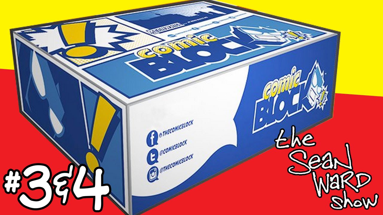 COMIC BLOCK unboxing - Aug & Sept 2015 - YouTube