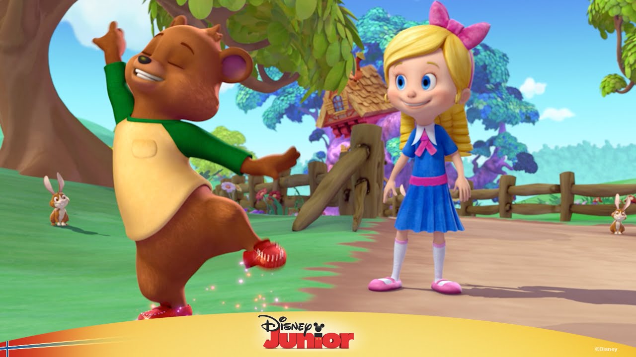 Goldie og Bjørn synger: Danseskoene - Disney Junior Norge - YouTube