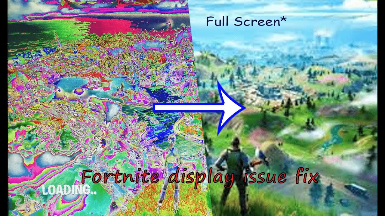 Fortnite Display Issue Fixed - YouTube