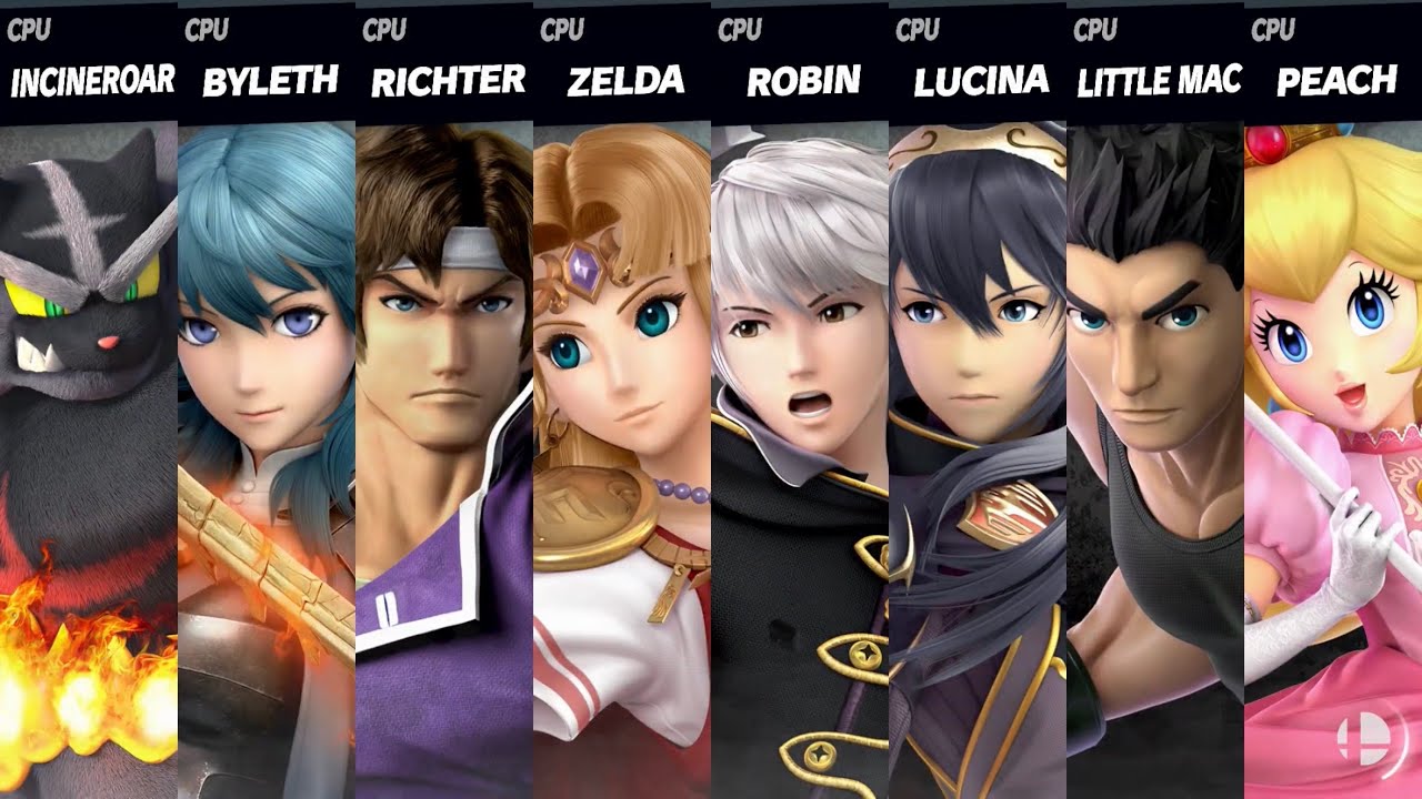 Super Smash Bros. Ultimate - Movie/TV Characters Battle at New Donk ...