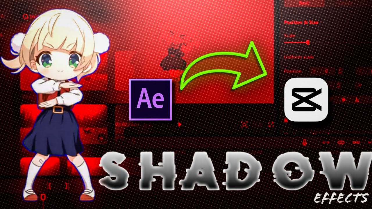 How To Make Drop Shadow Effects In Capcut Like After Effects | Capcut tutorial - YouTube