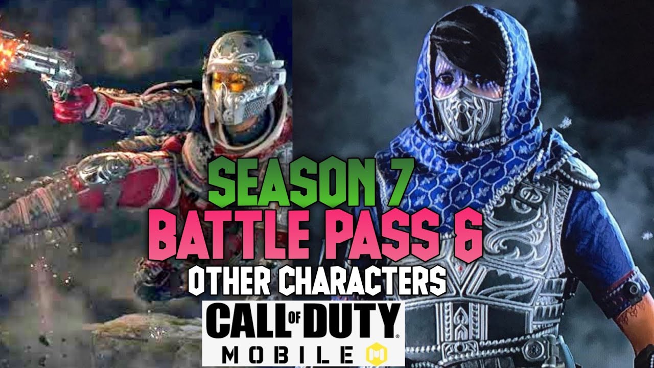 CODM SEASON 7 BATTLE PASS CHARACTERS LEAKS S7 COD MOBILE CALL OF DUTY ...