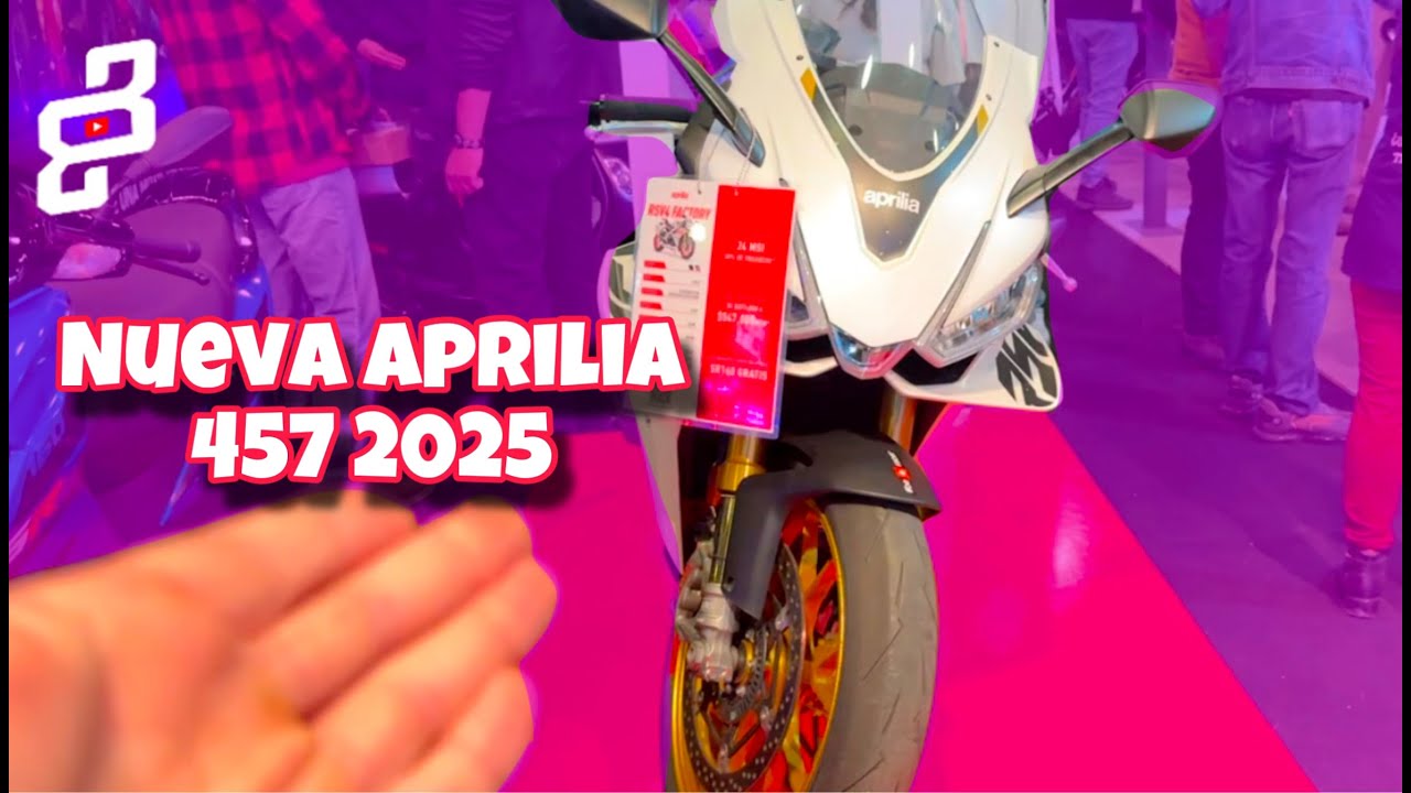 Nuevos modelos Aprilia 2025 / Expo moto 2024 - YouTube