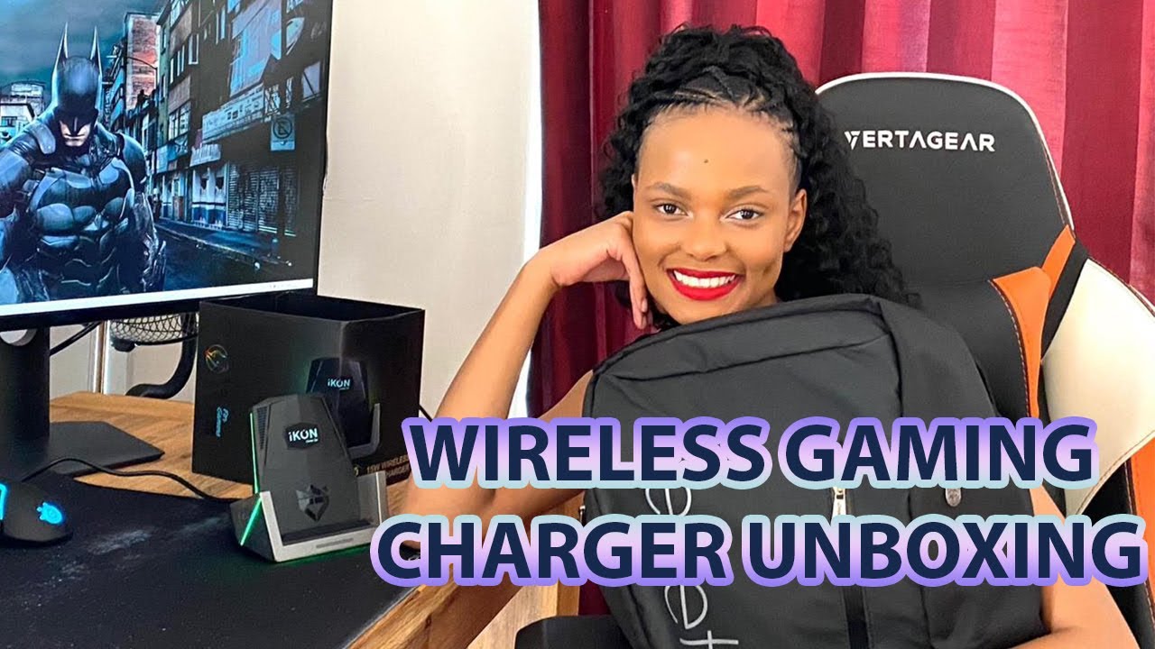 Opening Evetech goodie bag | Ikon wireless charger | Evetech mousepad ...