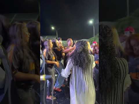 GOD is good ! Mirabel ministering at Obi Cubana 50for50 with mommy lush ...