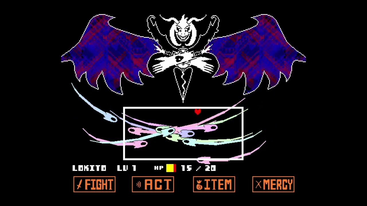 Undertale Asriel boss fight - YouTube