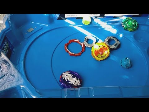 revive phoenix p4 battles ( beyblade burst turbo) - YouTube