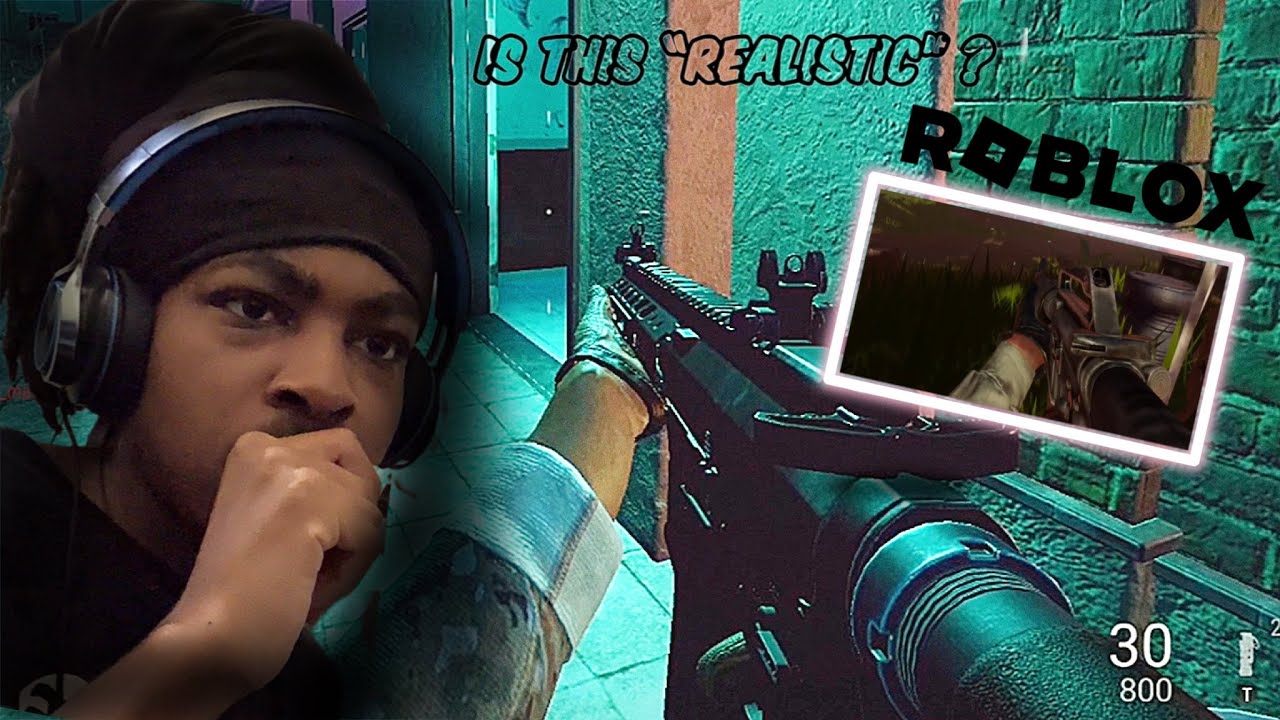 Playing the most “REALISTIC” FPS games on Roblox - YouTube