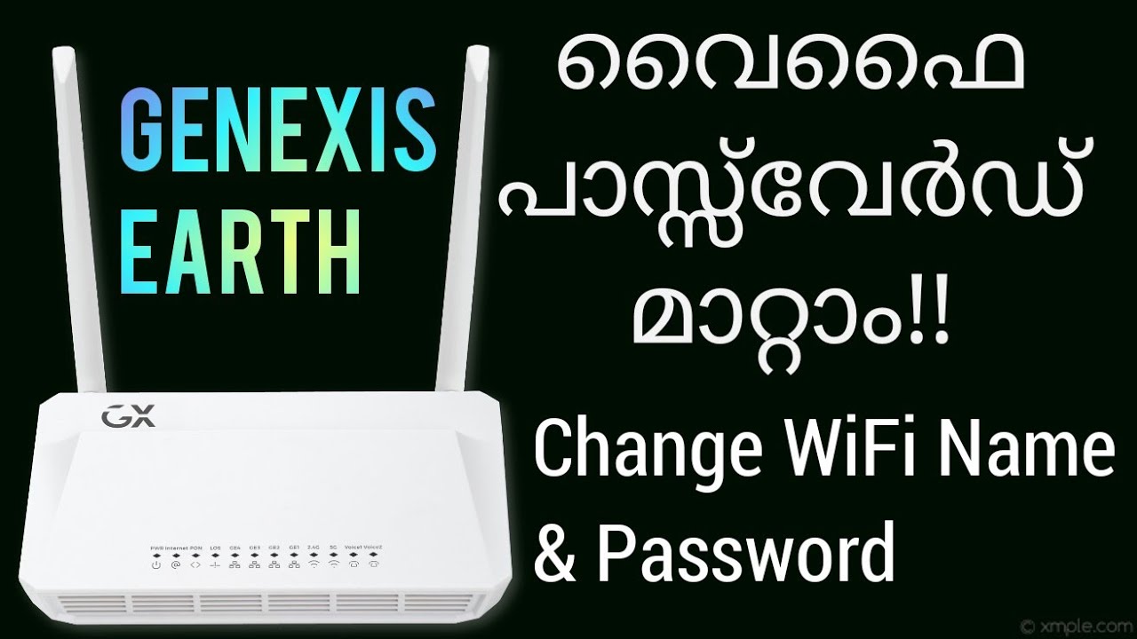 Change WiFi SSID WiFi Password Genexis Earth Genexis Platinum 4410 Genexis Malayalam change-wifi-ssid-wifi-password-genexis-earth-genexis-platinum-4410-genexis-malayalam