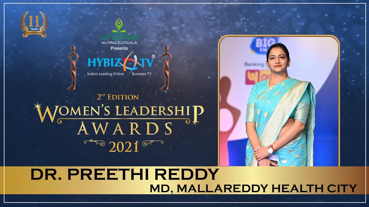 Dr. Preethi Reddy MD MallaReddy Health City @HYBIZTVHD Womens ...