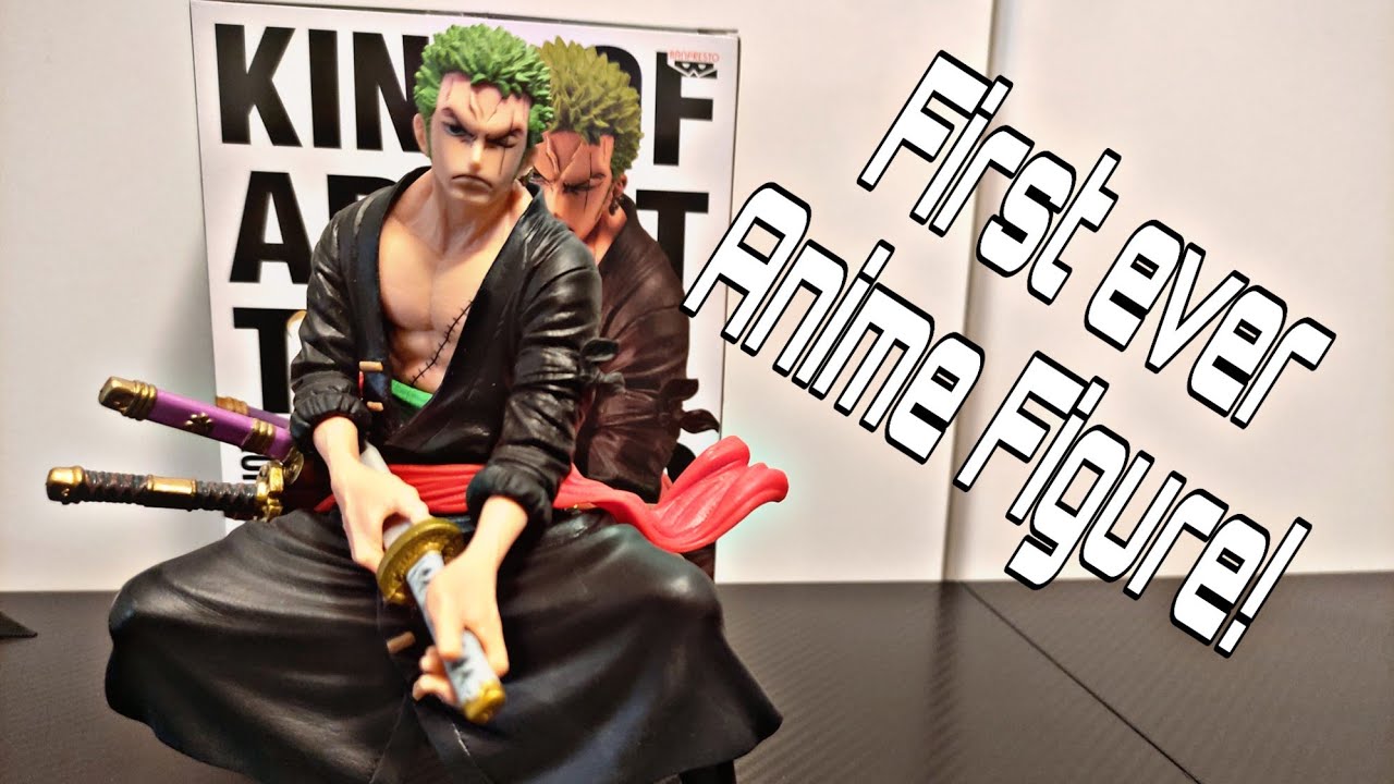 Unboxing my first anime figure! King of Artist The Roronoa Zoro - One ...