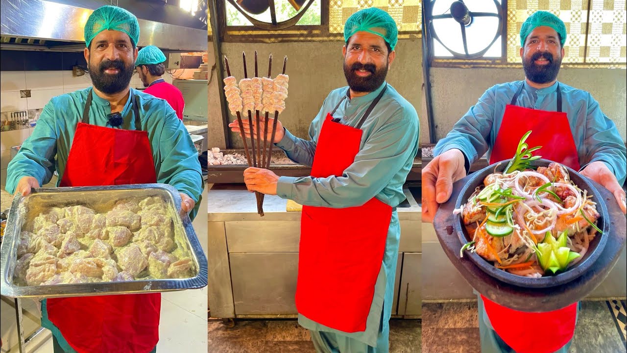 Chicken Malai Boti Recipe Restaurant Style | ملائی بوٹی | BBQ | Chicken ...