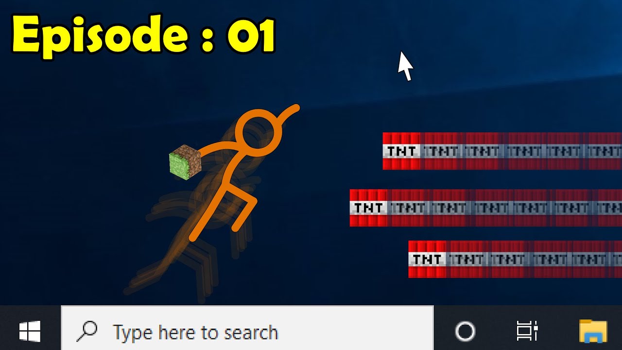 the TNT || Animation vs. Minecraft || ep 01 || Shorts - YouTube