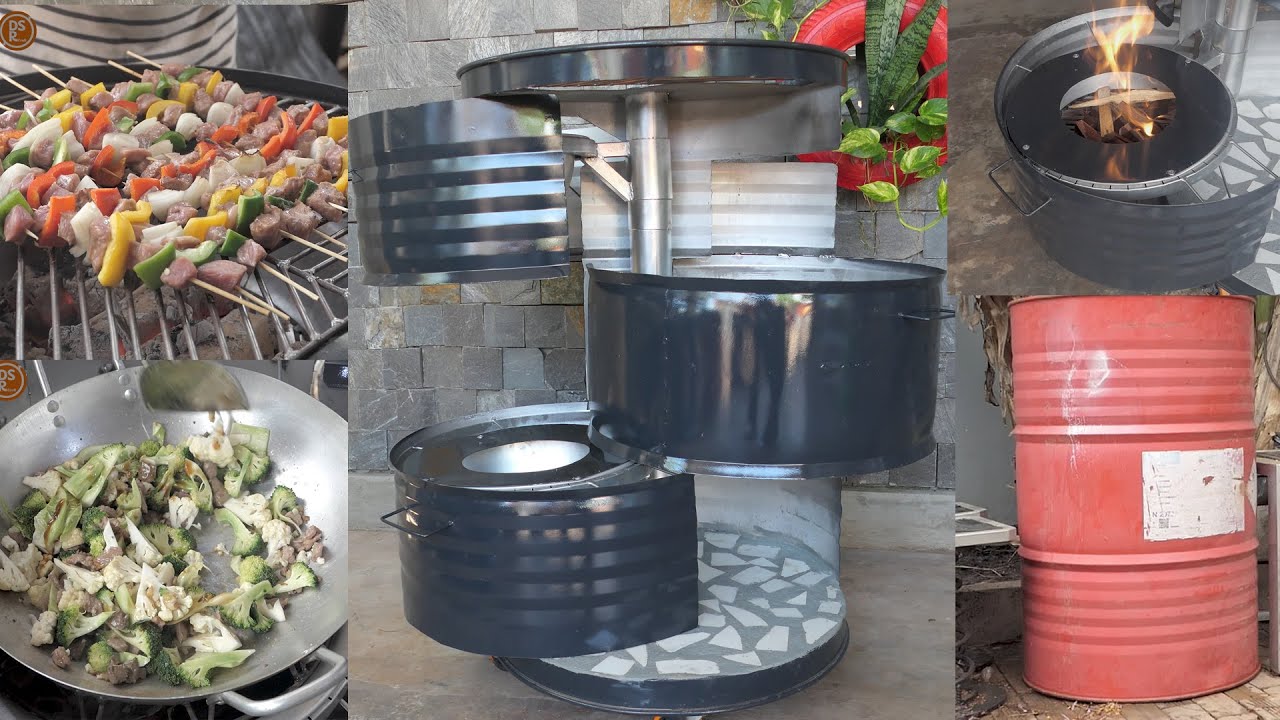 DIY Project you need to see! Upcycling oil drum, find out how this ...