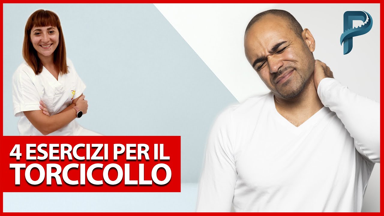 Esercizi per il torcicollo - 4 esempi pratici - YouTube