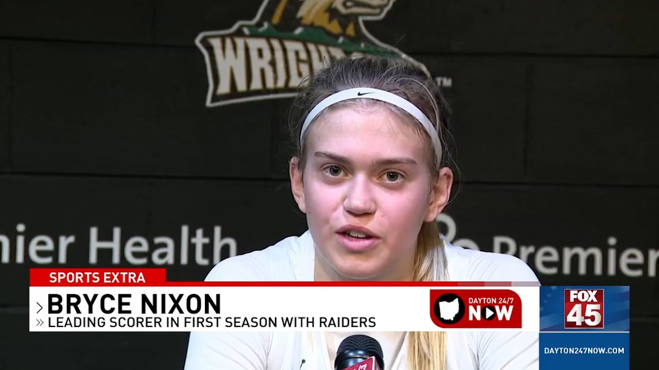 WRGT: Bryce Nixon making an impact at Wright State - YouTube