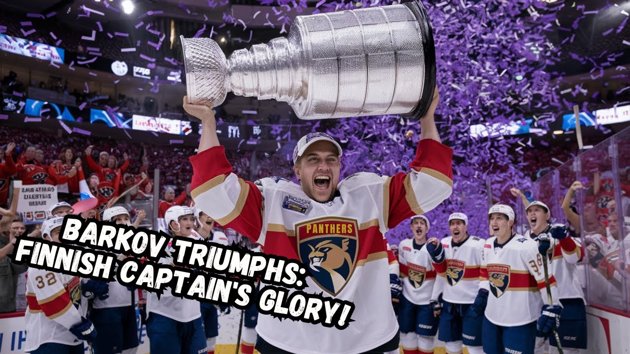 Barkov Makes History: 1st Finland-Born Captain to Lift Stanley Cup ...